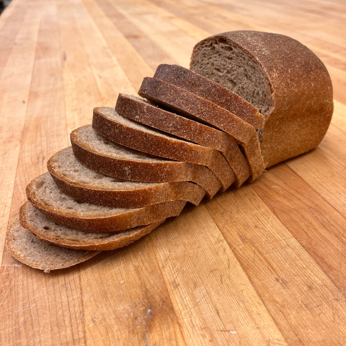 Farmhouse Rye Pan Loaf — True Grain